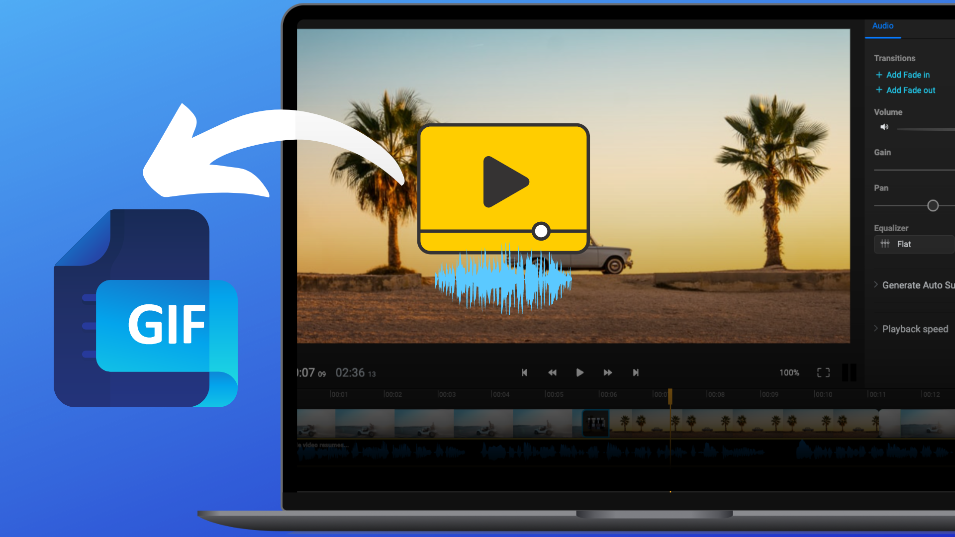 Flixier – Online GIF Converter - Convert any file to GIF - Flixier