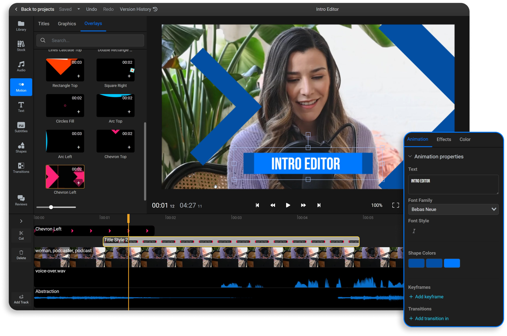 Intro Editor - Create Amazing Video Intros Online With Flixier