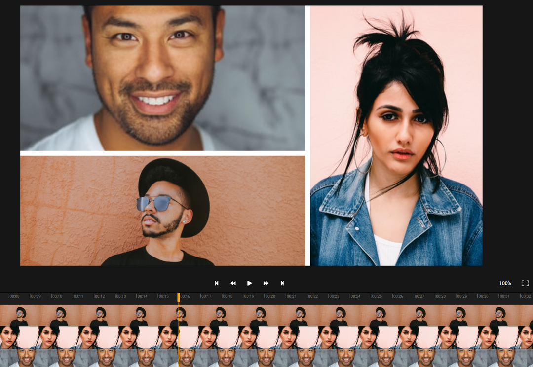 Online video collage Maker | Make a video collage in minutes | Flixier