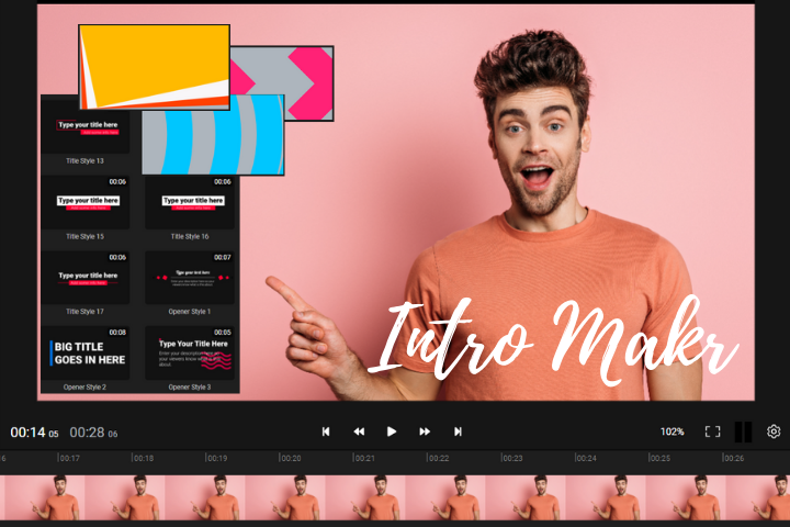 Make Engaging Intros for YouTube | No video skills needed | Flixier