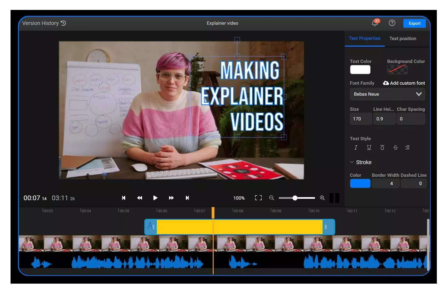 Video creation made simple - Flixier