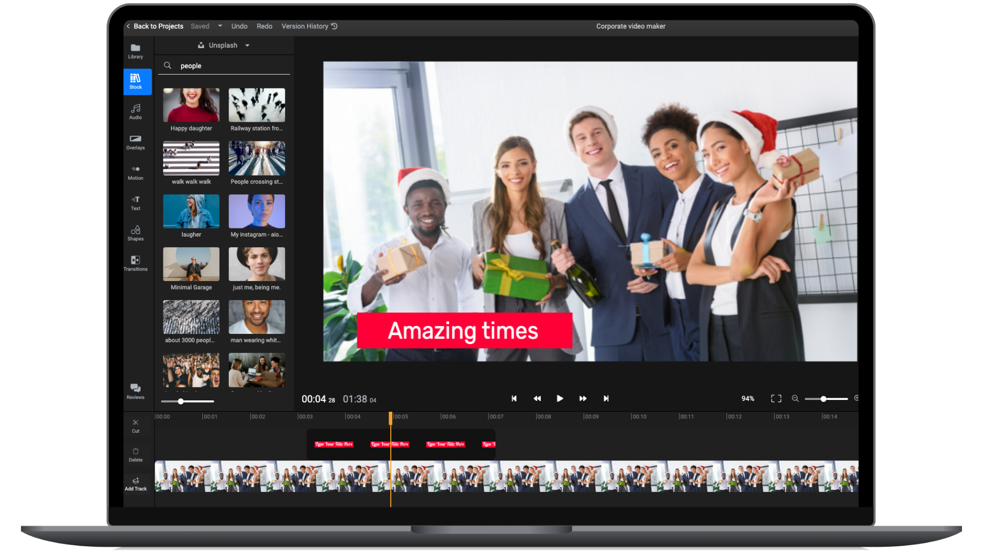 Corporate Video Maker | Make Professional looking videos | Flixier