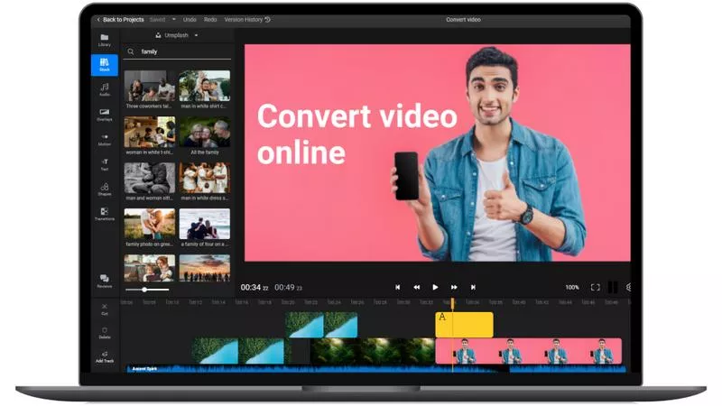 Convert VOB to MP4 with Flixier: Free & Easy Online Video Editor
