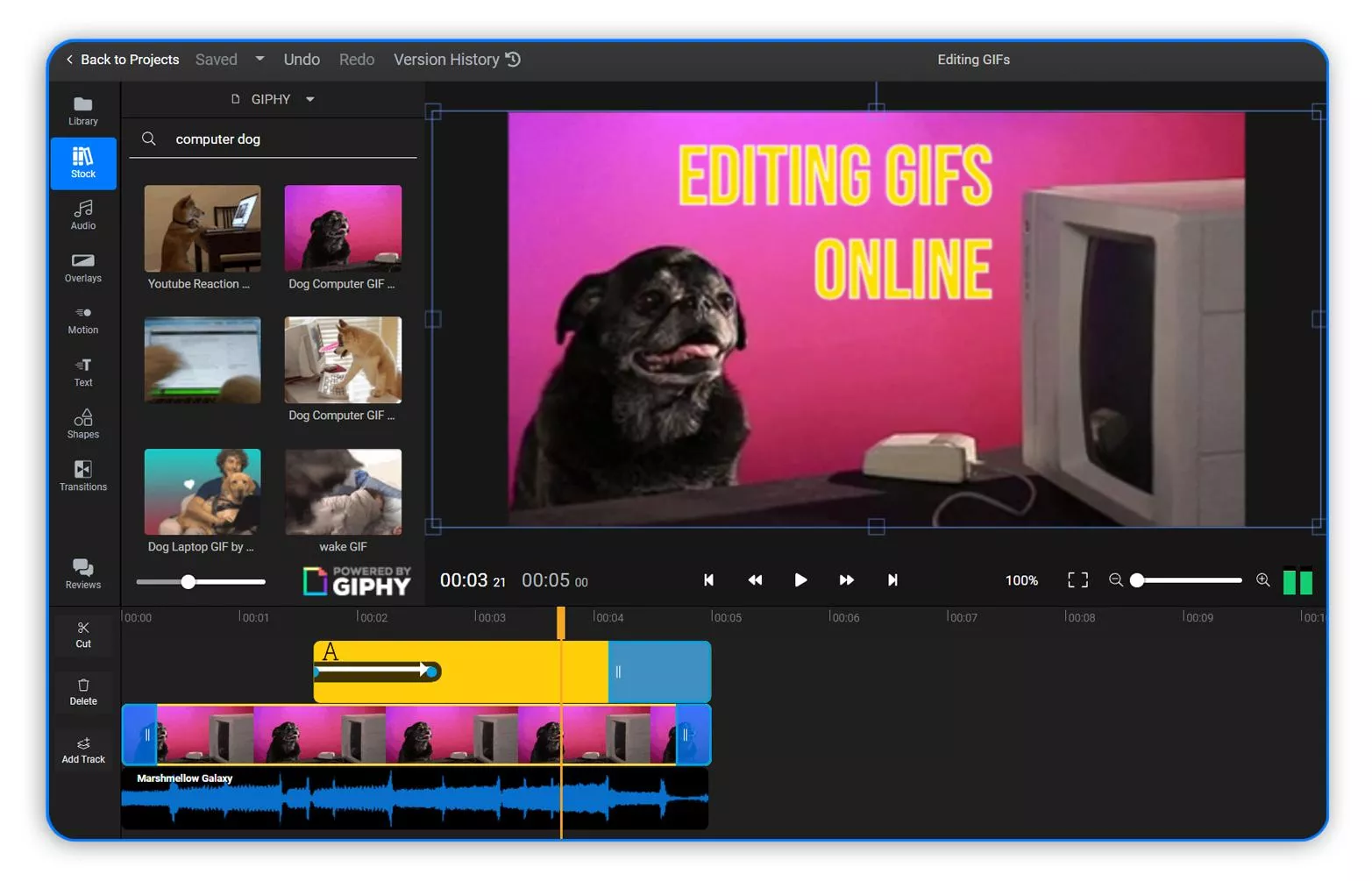 Mirror or Flip GIF Online (Vertically or Horizontally) | Flixier