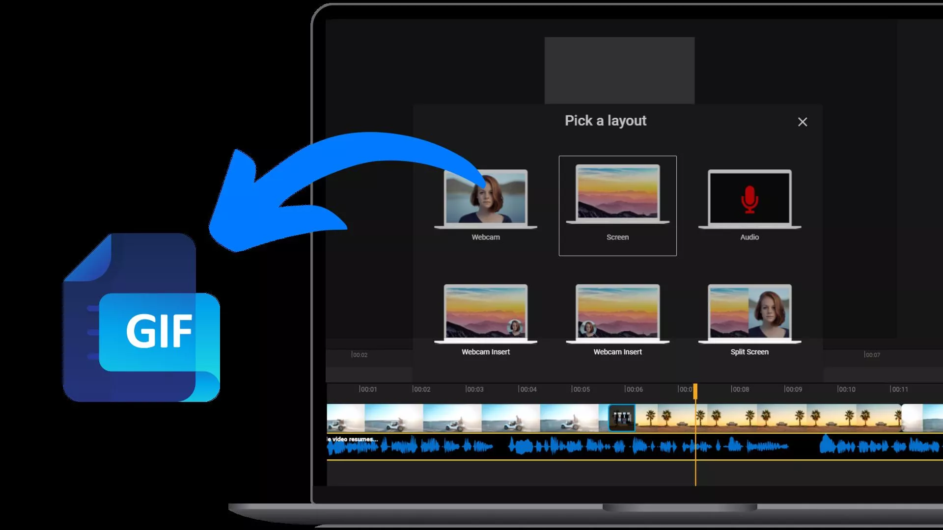Create Animated GIFs from Screen Captures - Flixier
