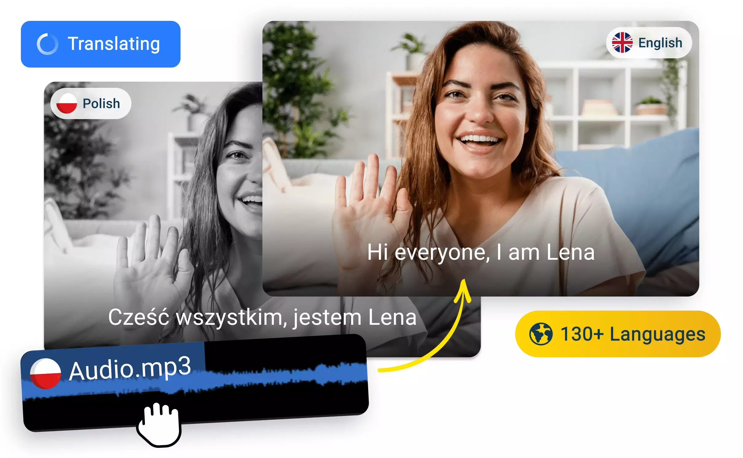 Translate Polish videos to English | Quick & Easy | Flixier