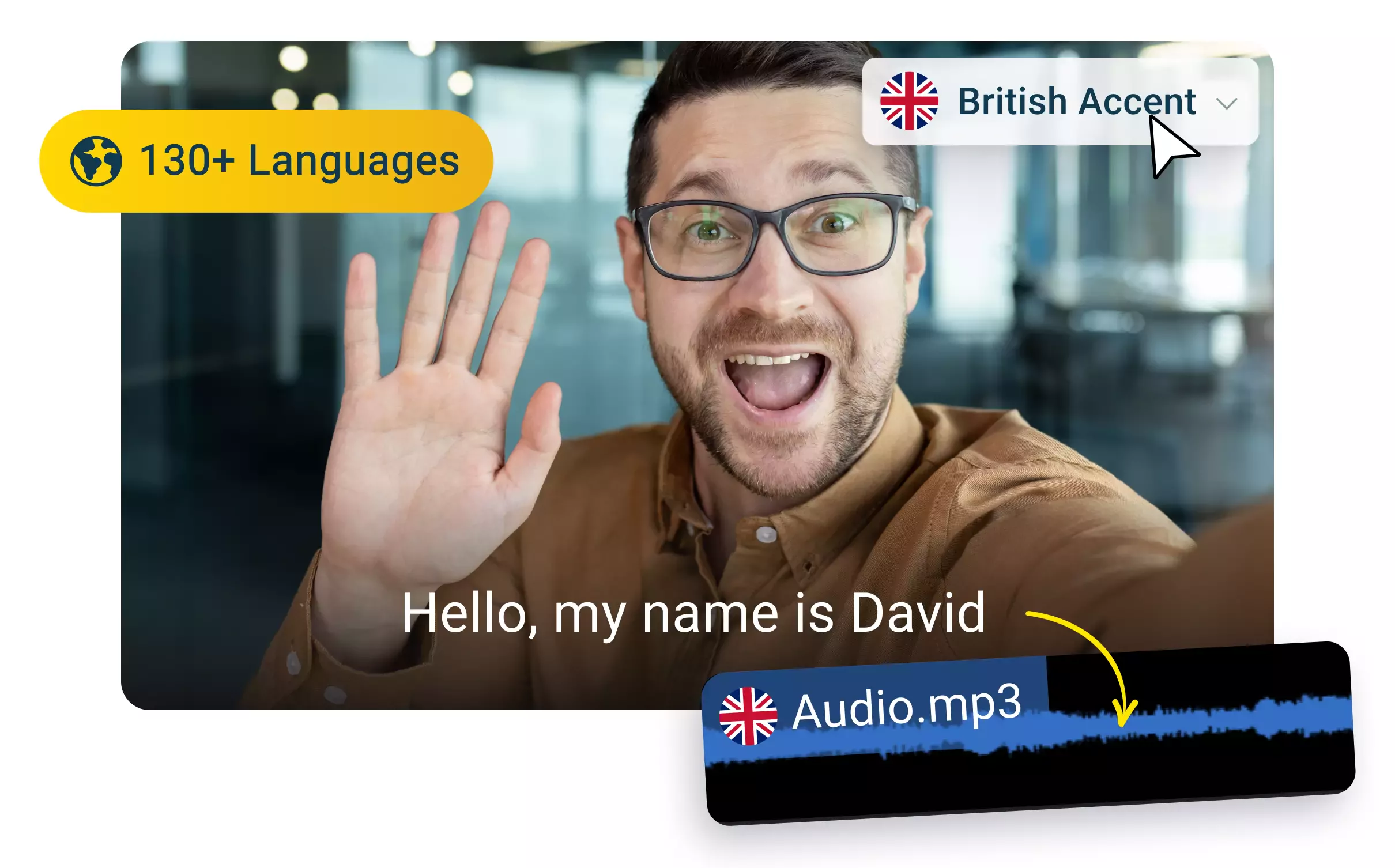 British Accent Generator | Easy to use, Fast & Accurate - Flixier