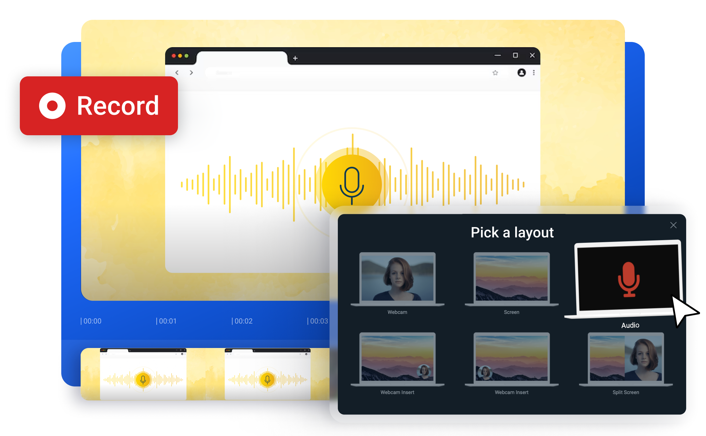 Browser Audio Recorder | Record and Easily Edit Online - Flixier
