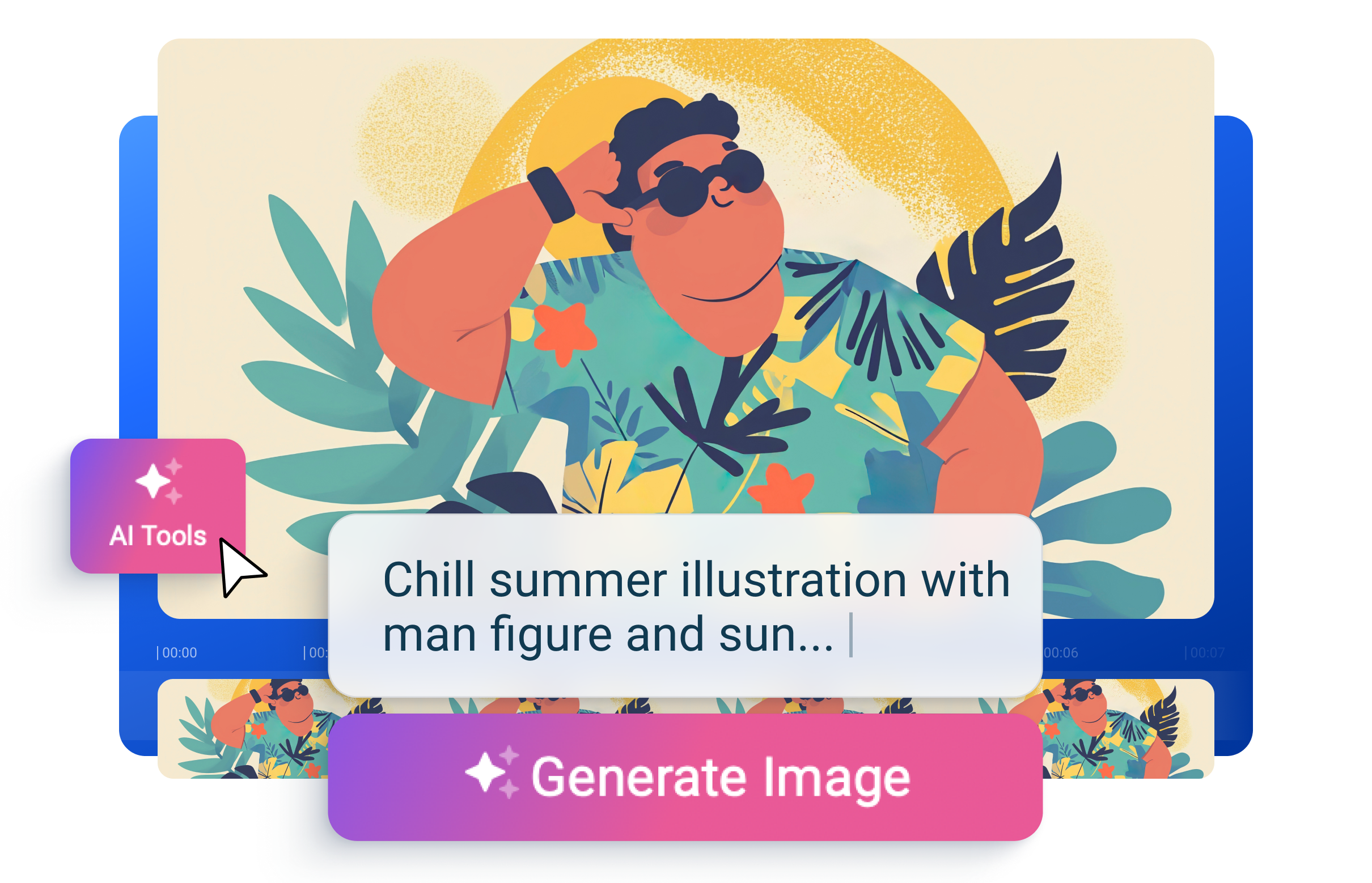 AI Illustration Generator & Editor | Create AI Art Online - Flixier