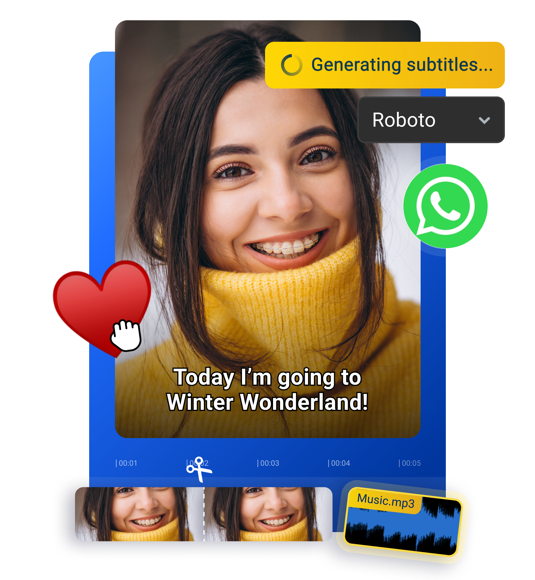 Status Video Maker | Create Videos in Seconds Online - Flixier