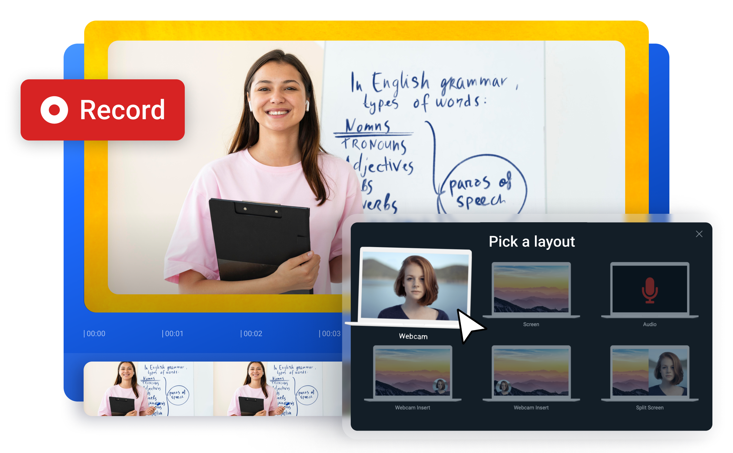 Online Lecture Recording and Editing Tool | Easy to Use - Flixier
