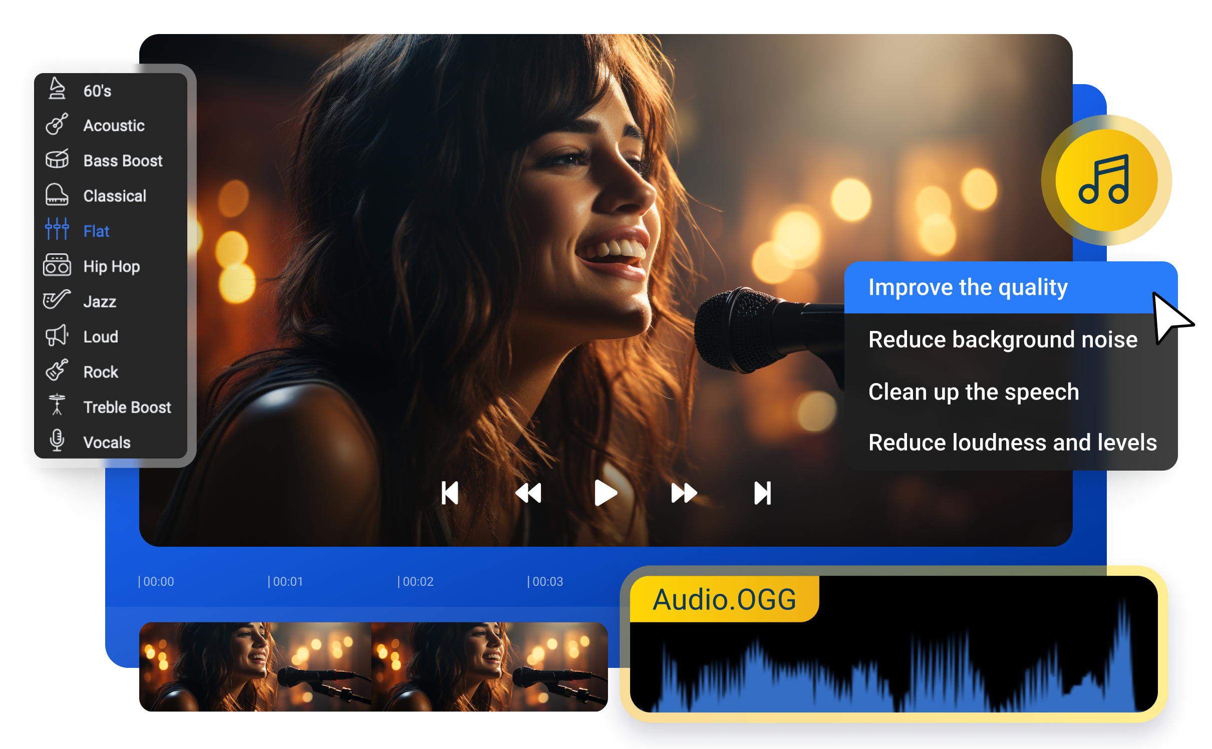 Online OGG Editor - Edit OGG files easily in your browser - Flixier