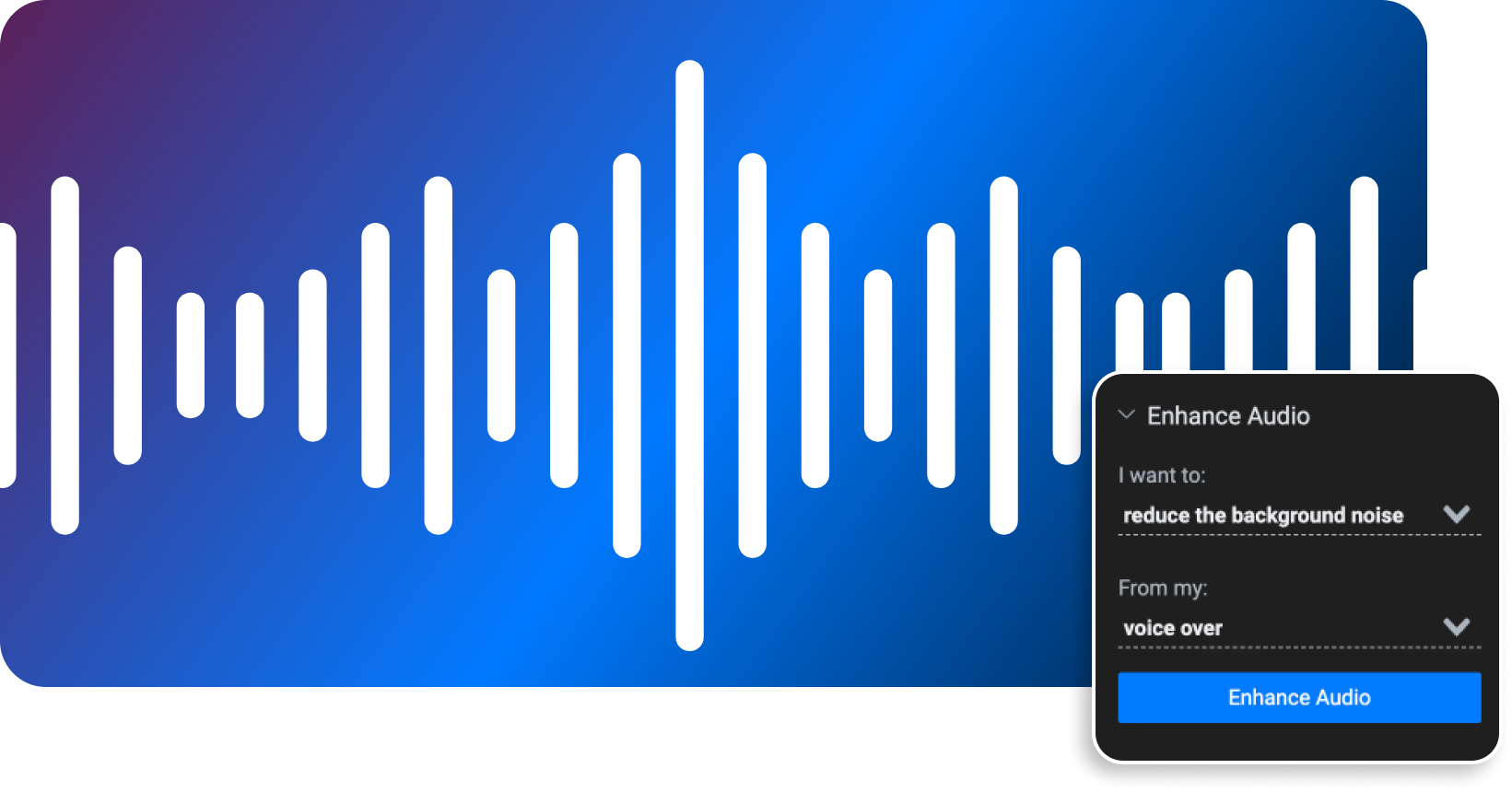 Remove Background Noise From Video Online Audio Enhancer Flixier 