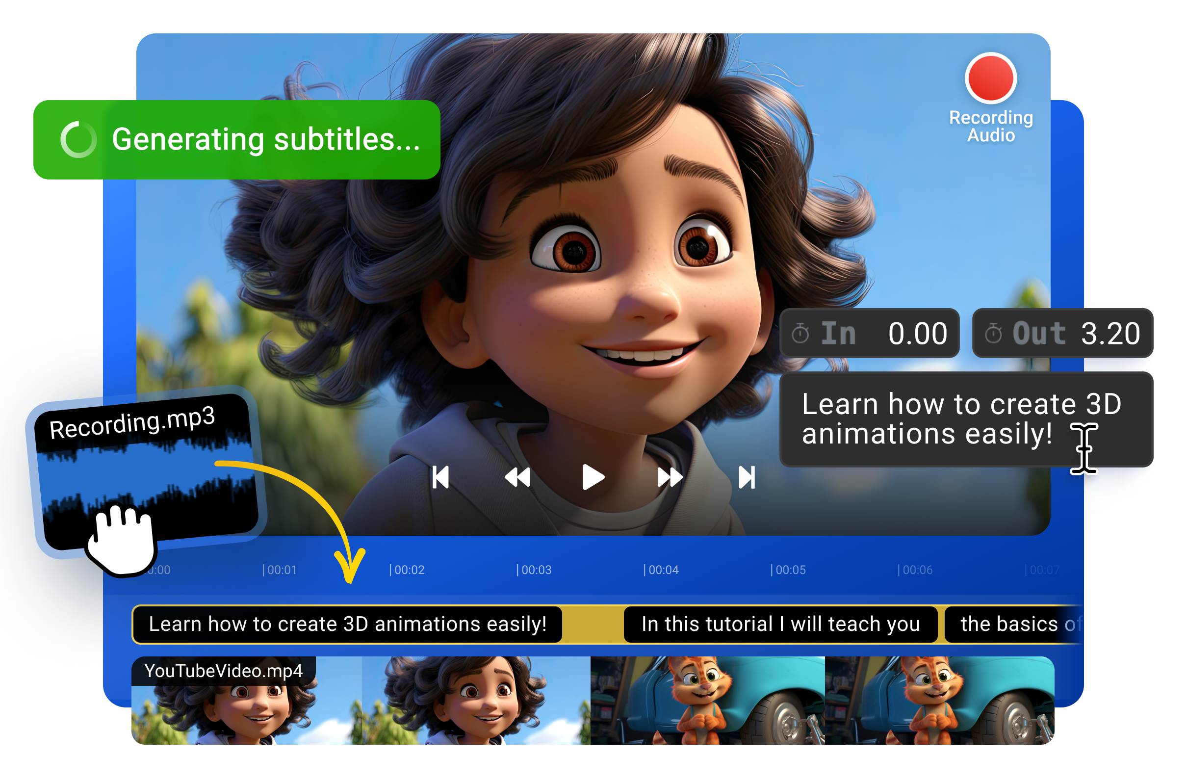 Reliable Online Dictation Software | Quick & Precise - Flixier