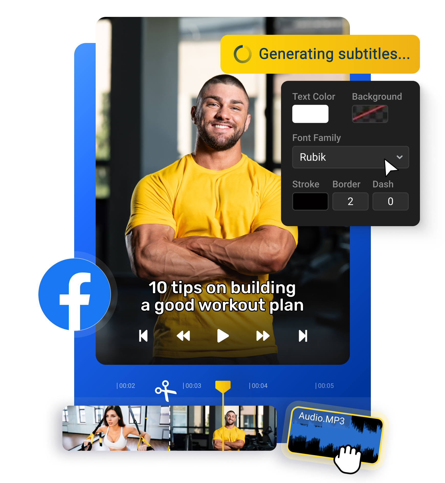 Create Facebook stories that boost engagement | Fast & Easy - Flixier