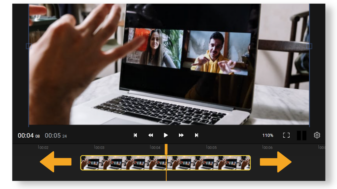 How do I Trim a Zoom Recording | Online Zoom Video Editor - Flixier