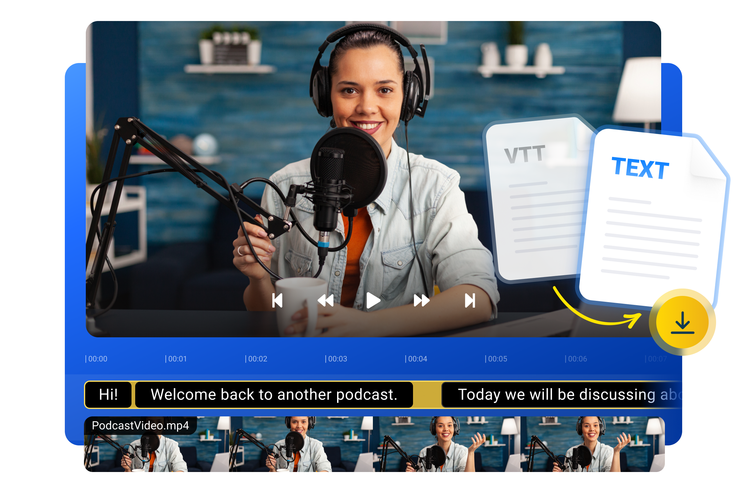 Convert VTT to Text Online & Fast From Your Browser - Flixier