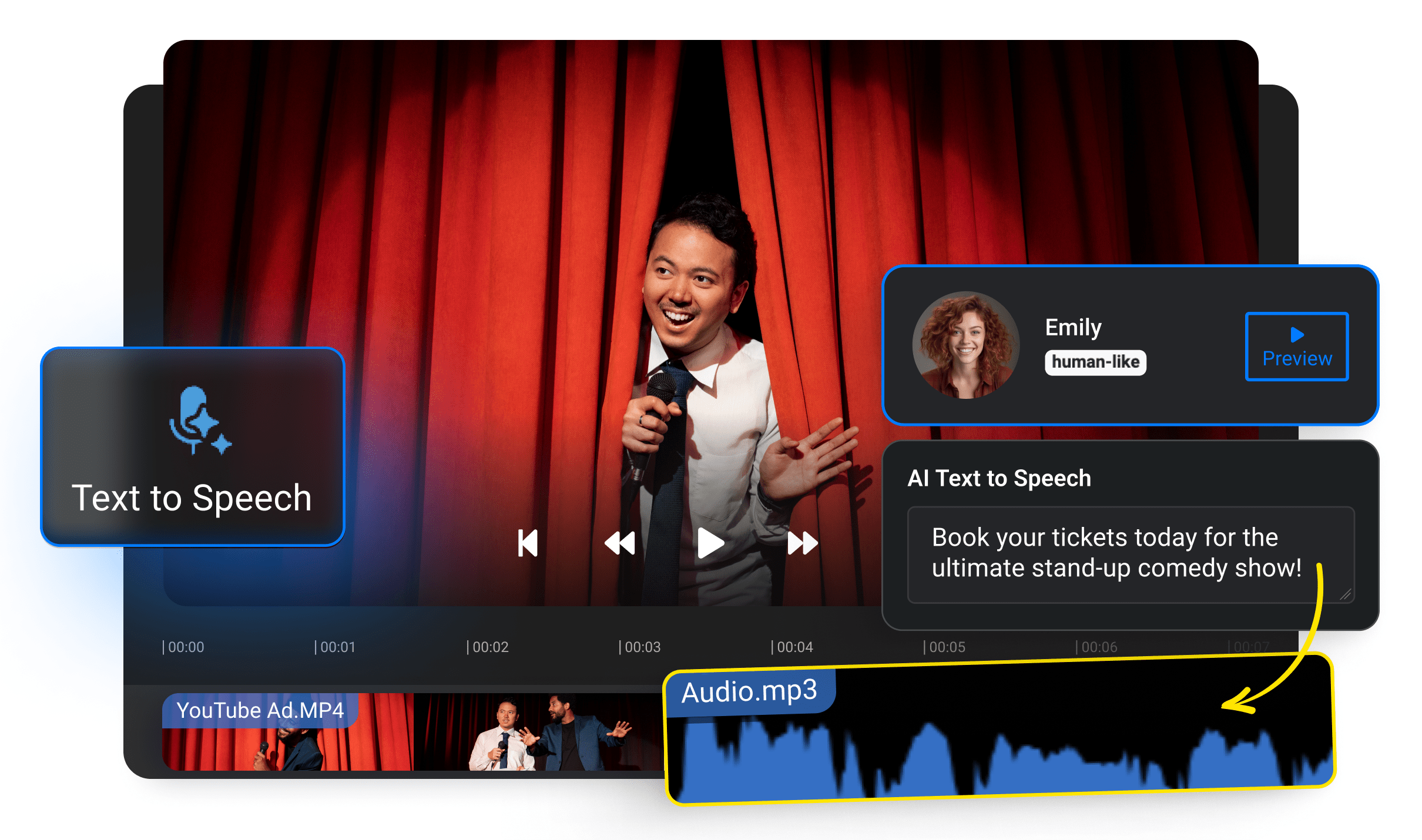 Online Text Reader | Turn Any Text to Audio with AI Voices - Flixier