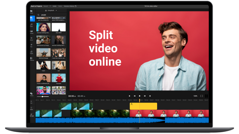 Flixier MP4 Splitter - Split Your MP4 Videos Easily Online