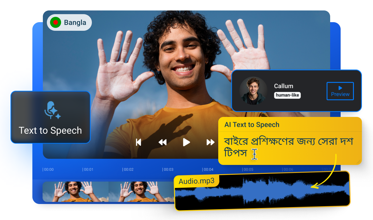 Online Bangla Text To Speech Ai Converter Flixier