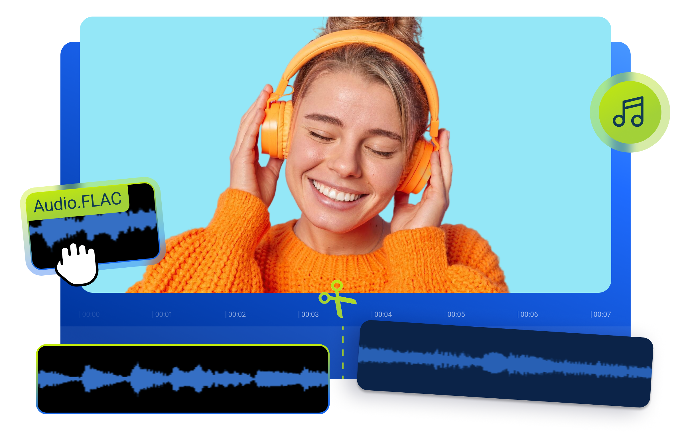 FLAC Cutter | Easy Online Audio Editing - Flixier