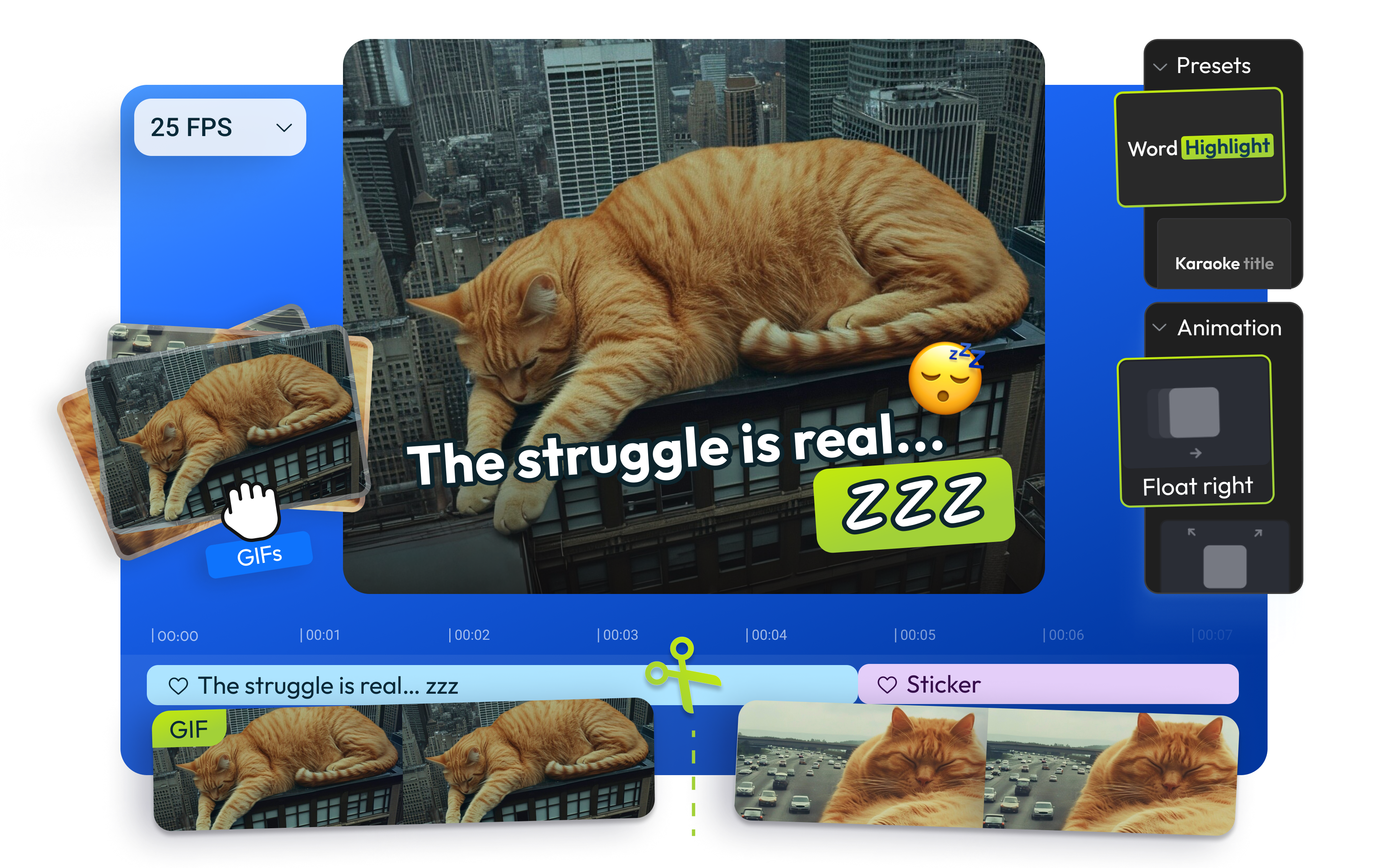 GIF Splitter | Split Animated GIFs Online - Flixier