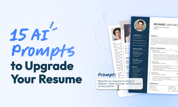 15 AI Prompts to Upgrade Your Resume | Flixier