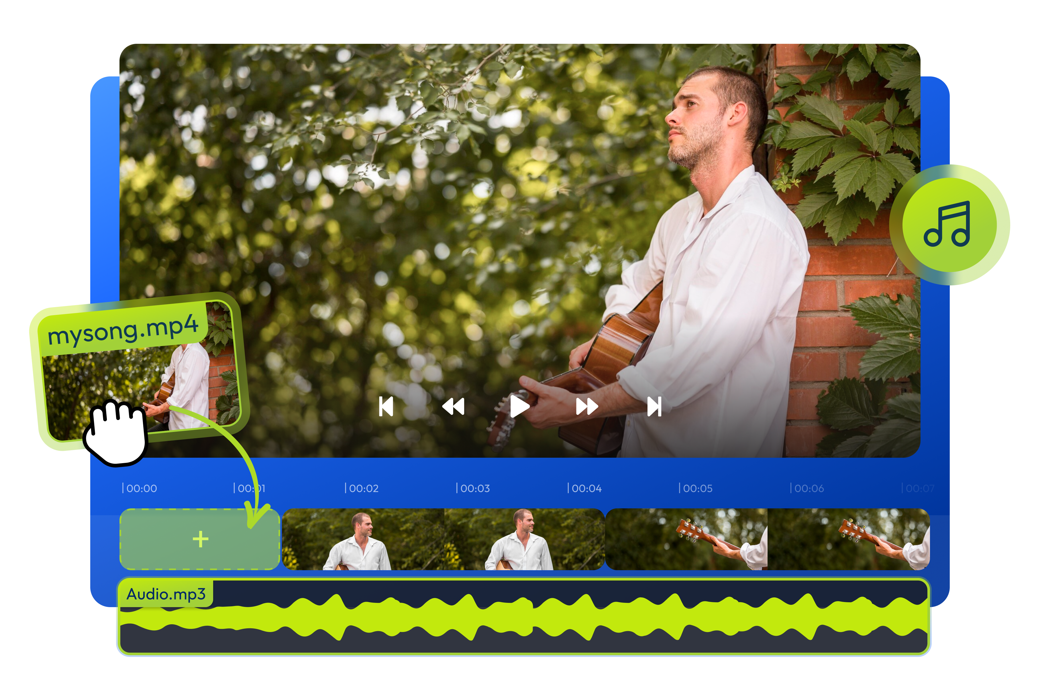 Crea video musicali in modo semplice e rapido - Flixier